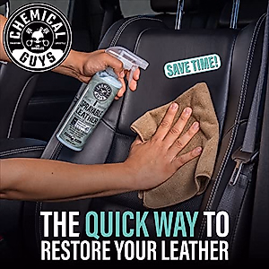 Chemical Guys Sprayable Leather Cleaner & Conditioner 16 oz Bundle (2) 16 oz. Bottles for Heated/Cooled/Vented Leather Seats