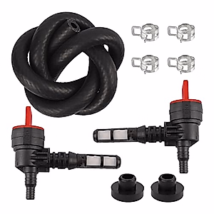 Carbbia 192980GS Fuel Shut Off Valve Service Kit for Briggs & Stratton 78299GS 80270GS for Craftsman for Snapper for Generac for Troy-Bilt Generator for Kohler 2546203-S Rotary 13116 Oregon 07-407