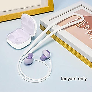 Soft Silicone Sports Headset Strap Wireless Earphones Lanyard Anti-Lost Rope Hanging Neck Lanyard for Sangsung Galaxy Buds 2