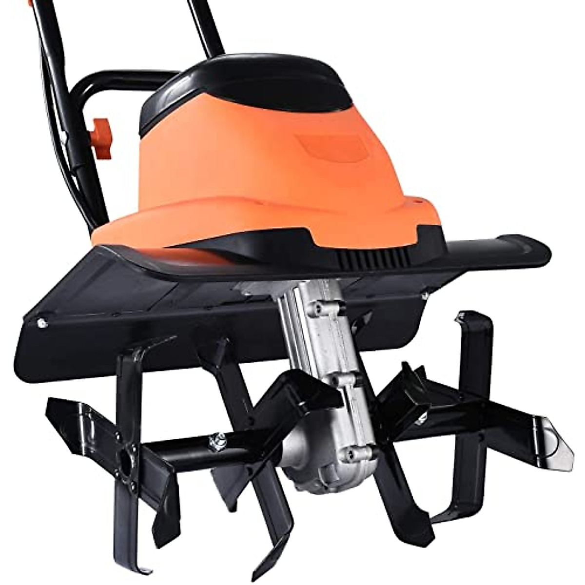 Electric Garden Tiller Electric Cultivator 14 Inch Tilling Width 8-Inch Electric Tiller 8.5 Amp a05