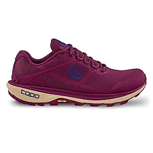 Topo Athletic Women's Terraventure 4 Comfortable Cushioned Durable 3MM Drop Trail Running Shoes, Athletic Shoes for Trail Running, Berry/Violet, Size 6.5