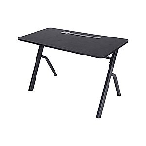 ApexDesk 47" Computer Desk, Modern Simple Style Desk for Home Office, Study Student Writing Desk - Black