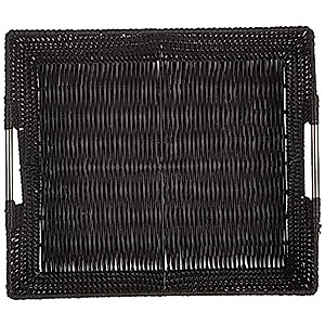 Whitmor Rattique Shelf Tote Espresso