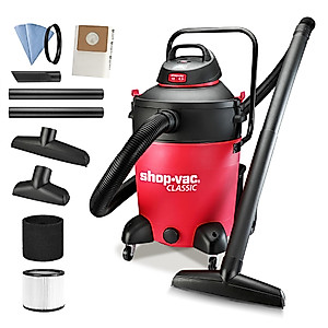 Shop-Vac 14 Gallon 6.5-Peak HP Wet/Dry Vacuum with with Filter, Hose and Accessories,5973136