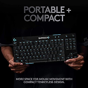 Logitech G PRO Mechanical Gaming Keyboard - Shroud Edition