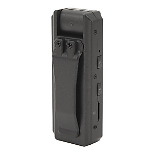 SALALIS HD Sports Camera, Aluminum Alloy Rear Clamp Mini HD Sports Camera Night for Riding