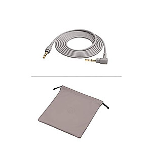 Audio-Technica ATH-SR50BT Bluetooth Wireless Over-Ear Headphones, Brown-gray