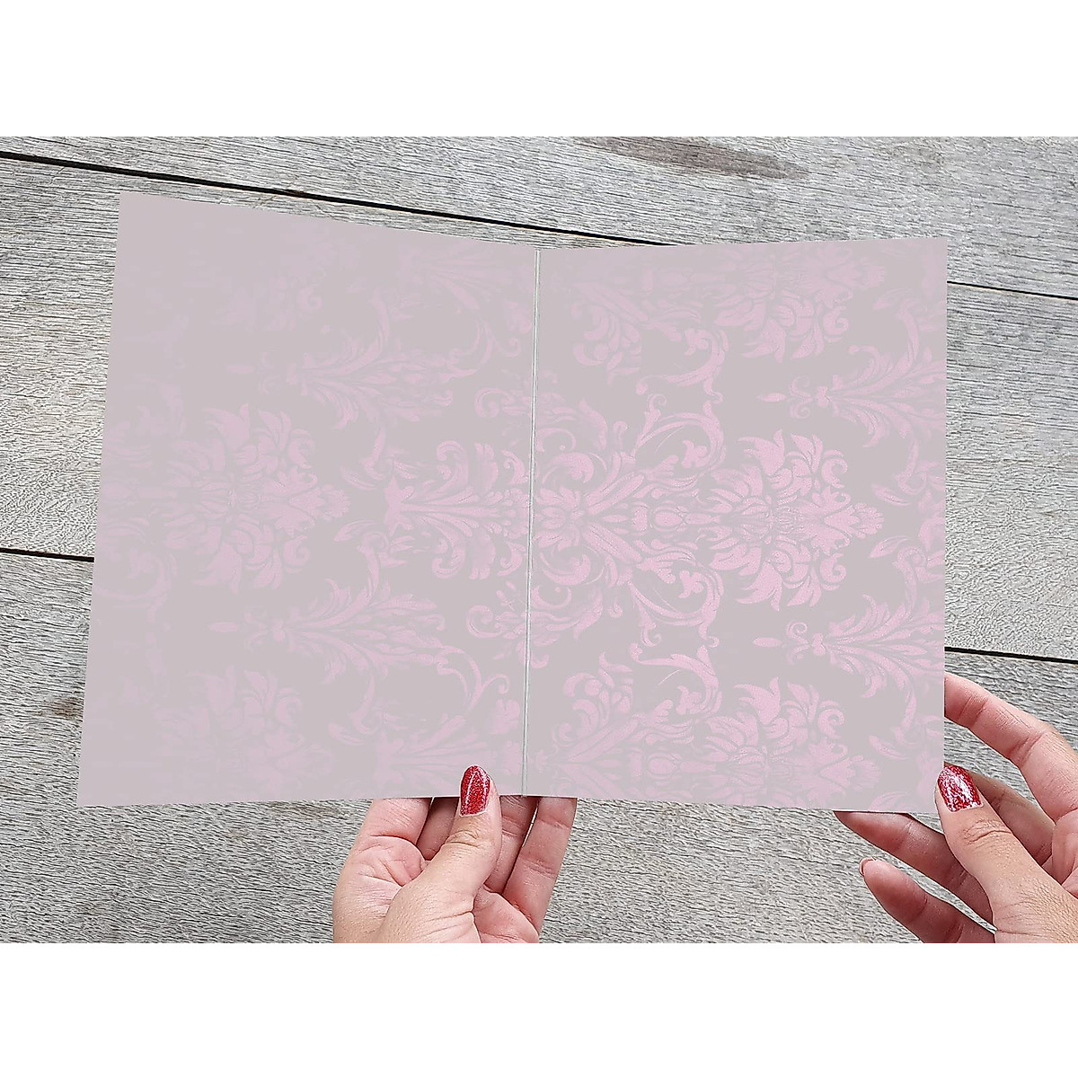 PIXILUV HAPPY BIRTHDAY Greeting card ~ Beautiful Mystical Pink Sparkling Flower ~ Birthday Wishes Greetings Vintage Large Card