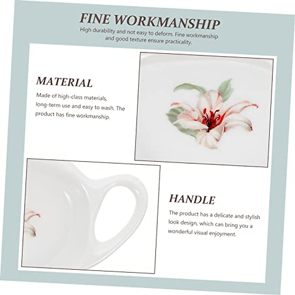 Baluue 2pcs Tea Bag Saucer Travel Jewlwery Holder White Serving Tray Cup Holder Tray Tea Bag Dish Tea Bag Holder Ketchup Saucer Delicate Tea Bag Tray Loose Tea Dish Teabag Storage Plates