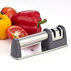 Cooks Standard 2 Stage Knife Sharpener, Diamond and Ceramic Wheel