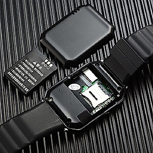 DZ09 Smart Watch Android Sim Card Slot Smartwatch with TF Card Camera by Heshi Inc