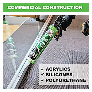 Albion Engineering Company B12 B-Line Manual Cartridge Caulking Gun, 1/10 Gallon (10 oz), 12:1 Drive