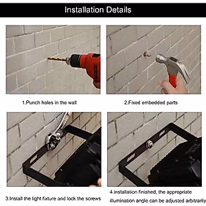 garageangle 4Pack LED Flood Light Outdoor,50W LED Work Light 5500lm with 6FT US Plug,IP66 Waterproof Exterior Security Lights,6000K Daylight White Outside Floodlights Slim Design for Playground Yard