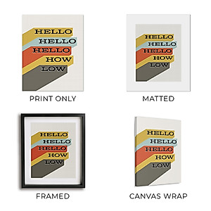 Smells Like Teen Spirit mid-century modern song lyric wall art print music band poster retro room decor bedroom aesthetic artwork living room dorm office (8x10" Print)