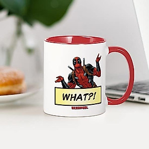 CafePress Deadpool What Ceramic Coffee Mug, Tea Cup 11 oz