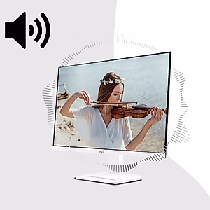 MSI Pro MP273AW, 27" Monitor, 1920 x 1080 (FHD), IPS, 100Hz, TUV Certified Eyesight Protection, 4ms, Displayport, HDMI, Tilt, White