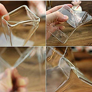Tapleap Glass Milk Carton, Kawaii Aesthetic Clear Cup, Cute Mini Creamer Container - Small Gift Choice