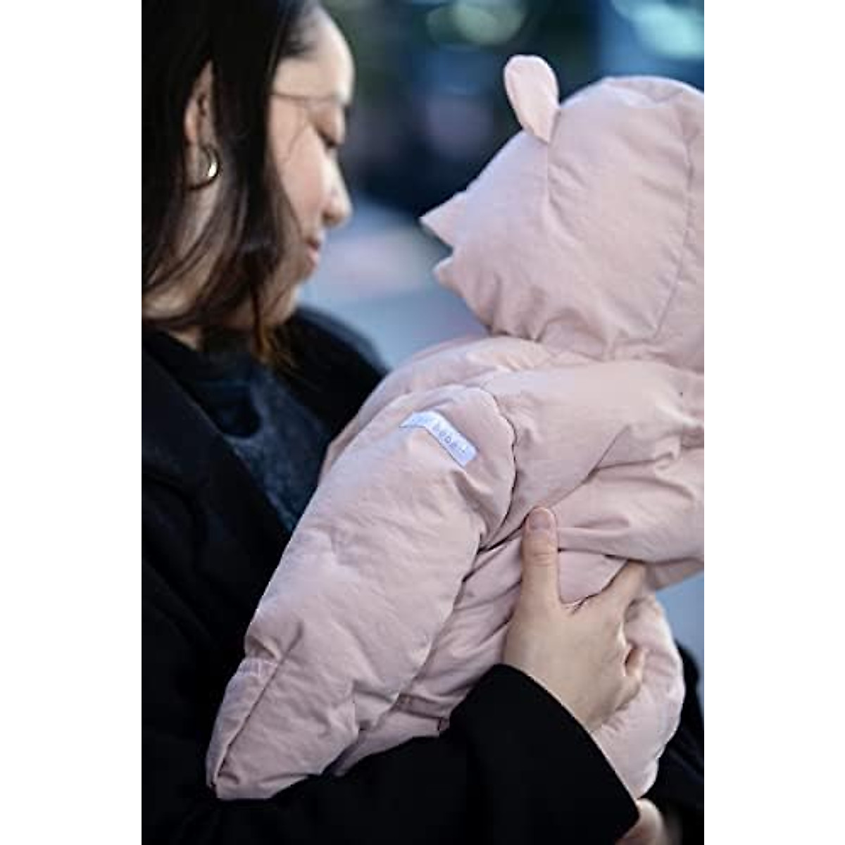 7AM Enfant Winter Baby Snowsuit - Waterproof One Piece Warmer Winter Hooded Snowsuit, Breathable Infant Snowsuit for Baby Girl & Boy, Bunting Bebe Stroller Sac | (Cameo, Medium)