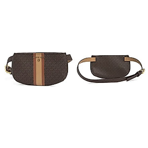 Michael Kors Women's Belt Bag, Brown,Small/Medium