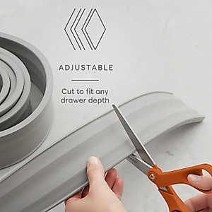 YouCopia SpiceLiner Spice Rack Drawer Organizer (Universal Fit 10’ Roll)