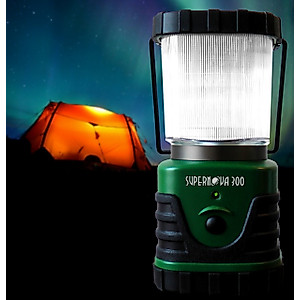 Supernova 300 Lumens Ultra Bright LED Camping and Emergency Lantern