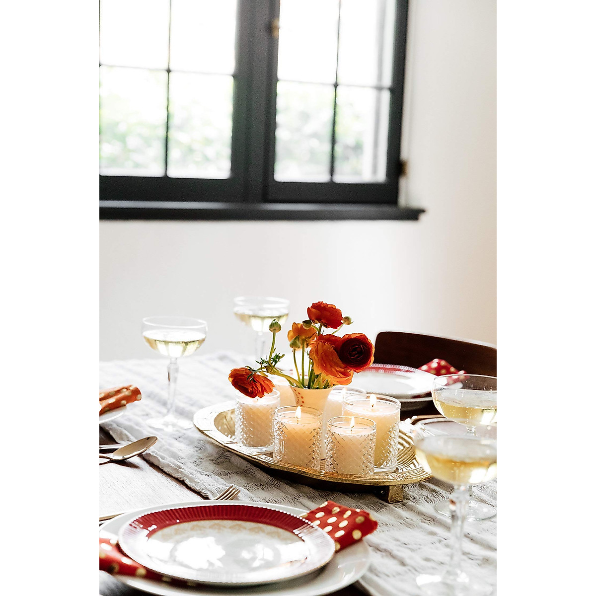 AGRARIA Scented Candles, Long-Lasting Premium Soy Wax Candles, Vegan, Scented Candles for Home, Elegant Home Fragrance Scented Candles Gifts, 7oz