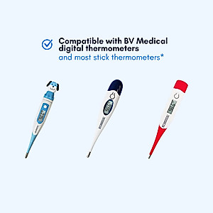 Probe Covers for Digital Stick Thermometers 100 Per Box