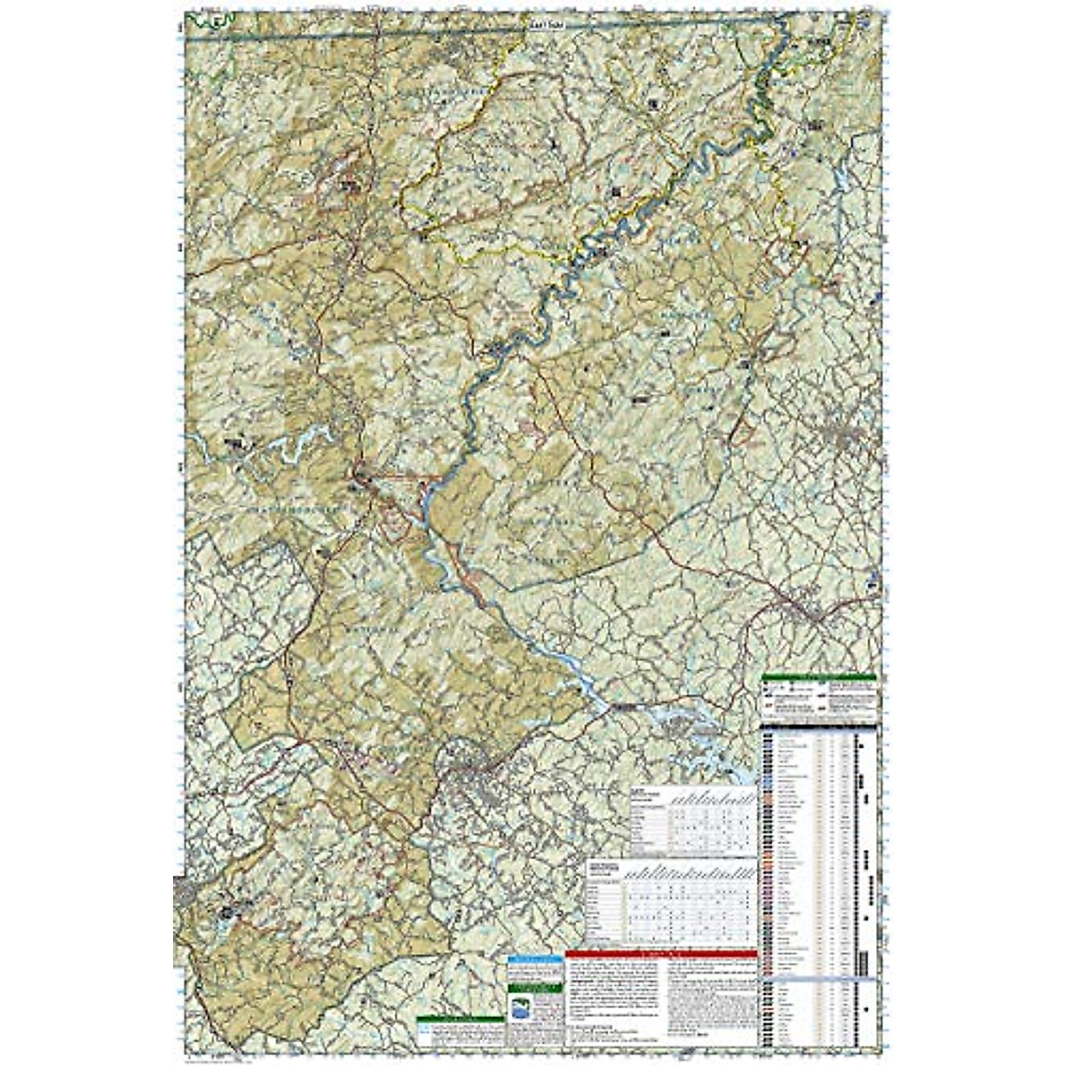 Brasstown Bald, Chattooga River Map [Chattahoochee and Sumter National Forests] (National Geographic Trails Illustrated Map, 778)