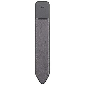 ESR Pencil Holder Compatible with Pencil (1st and 2nd Gen), Elastic Pocket [Stylus Pens Protected and Safe] Pouch Adhesive Sleeve Attached to Case for Stylus Pens - Dark Grey