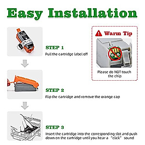 GREENARK Compatible Ink Cartridge Replacement for Canon PGI-35 Black Ink Tank Use for Canon Pixma iP100 Pixma iP110 mini260 mini320 Printers