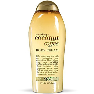 OGX Smoothing + Coconut Coffee Body Cream 19.5 oz