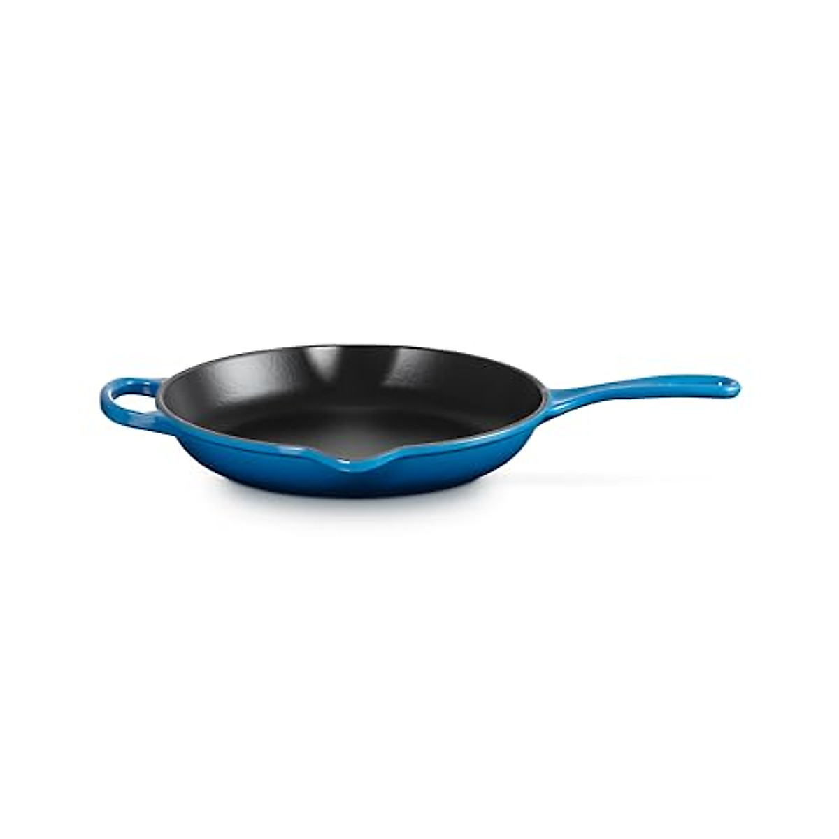 Le Creuset Enameled Cast Iron Signature Iron Handle Skillet, 10.25" (1-3/4 qt.), Marseille
