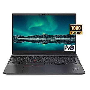 New Lenovo ThinkPad E15 Business Laptop, 15.6" FHD IPS Anti-Glare Touchscreen Display, Intel Core i7-10510U, Windows 11 Pro, 32GB RAM, 2TB SSD, Fingerprint Reader, Backlit Keyboard