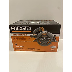 18V Brushless Cordless 7-1/4 in. Circular Saw, Black, Grey, Orange