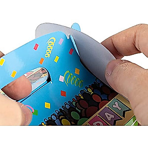 BLUE PANDA Treat Boxes - 24-Pack Paper Party Favor Boxes, Soccer Design Goodie Boxes for Birthdays and Events, 2 Dozen Party Gable Boxes, 6 x 3.3 x 3.6 inches