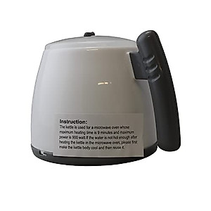 Microwave Tea Kettle Hot Pot Water Boiler 28 Ounce (800ML)
