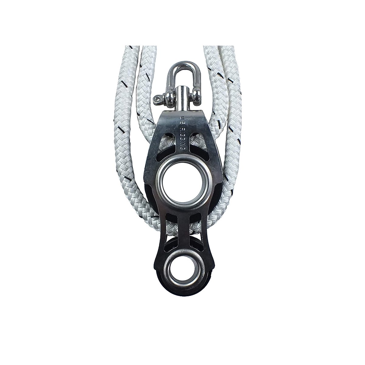 USR Standard Fiddle Block Kit Anodized Aluminum Uni-Body Frame - Tree Pulling