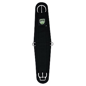 Weaver Leather Felt Lined Roper Smart Cinch Black, 32-Inch