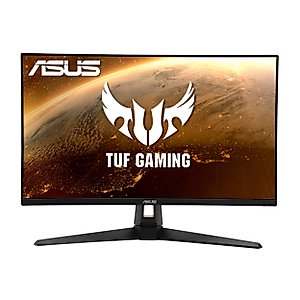 ASUS TUF Gaming VG279Q1A 27” Gaming Monitor, 1080P Full HD, 165Hz (Supports 144Hz), IPS, 1ms, Adaptive-sync/FreeSync Premium, Extreme Low Motion Blur, Eye Care, HDMI DisplayPort (Renewed)