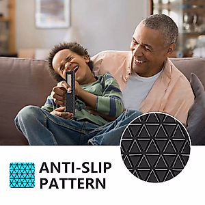 Silicone Protective Case Cover for Newest Samsung Smart TV Solar Cell Remote Control 2022,for Samsung BN59-01385 BN59-01386 BN59-0139 Frame Remote Battery Back Covers Skin Holder Sleeve-Black