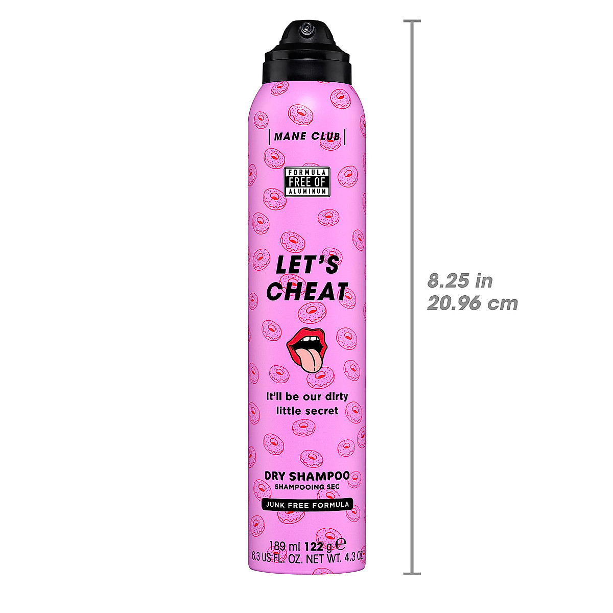 MANE CLUB Let's Cheat Dry Shampoo, cruelty free, vegan, no sulfates or parabens, 4.3 Oz