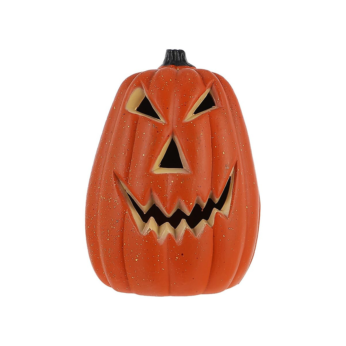 VOSAREA Halloween Led Pumpkin Lights Light Up Jack O Lantern Pumpkin Figurine Lantern Outdoor Pumpkin Decoration for Halloween Haunted House Props