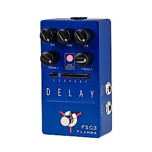 FLAMMA Reverb and Delay Guitar Pedals