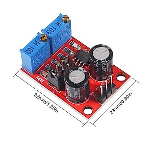 UMLIFE10PCS NE555 Duty Cycle and Frequency Adjustable Module Square Signal Wave Generator Rectangular Module with Breadboard Jumper Wires 20cm 10pin Male to Female Female to Female