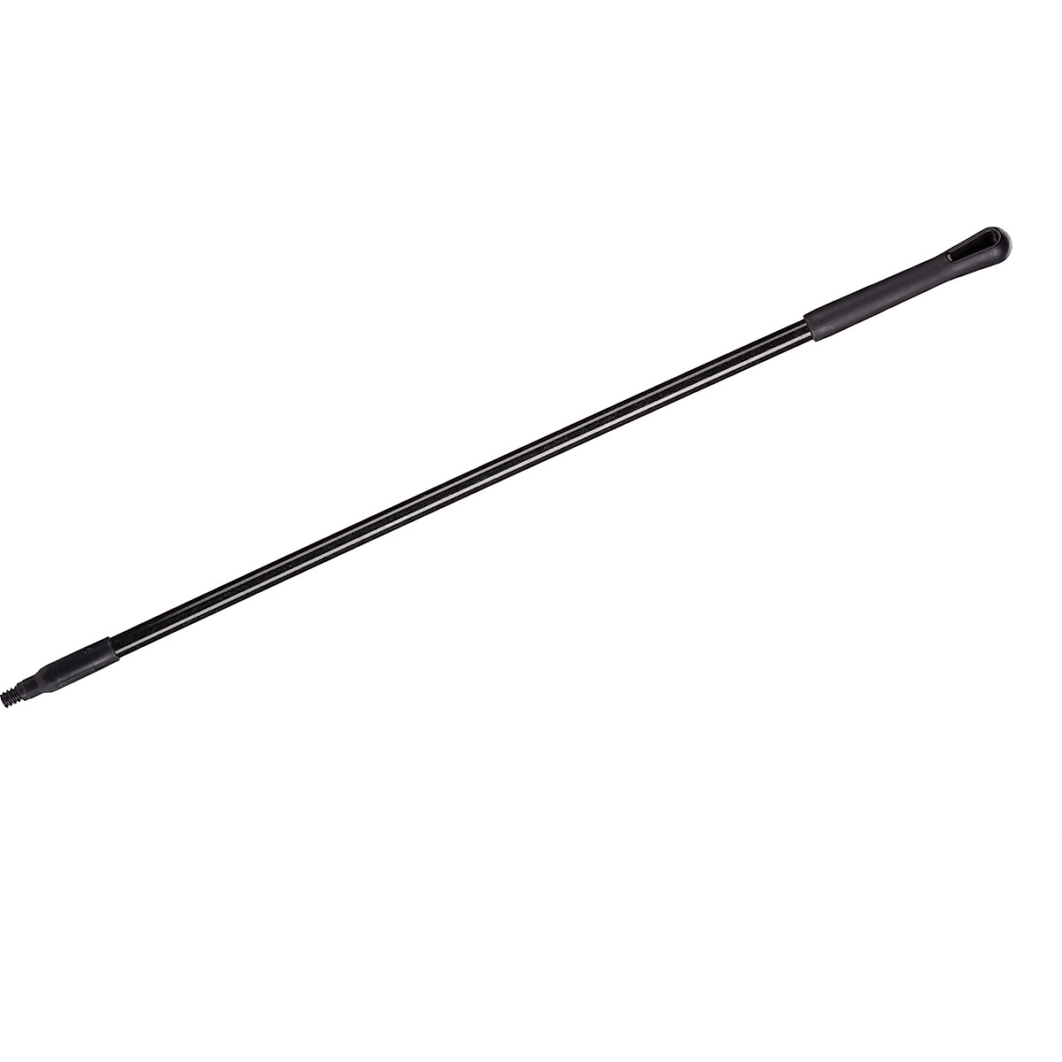 SPARTA 41225EC03 Fiberglass Broom Handle, Mop Handle, Replacement Handle With Acme Threaded Tip For Commercial Cleaning, 48 Inches, Black