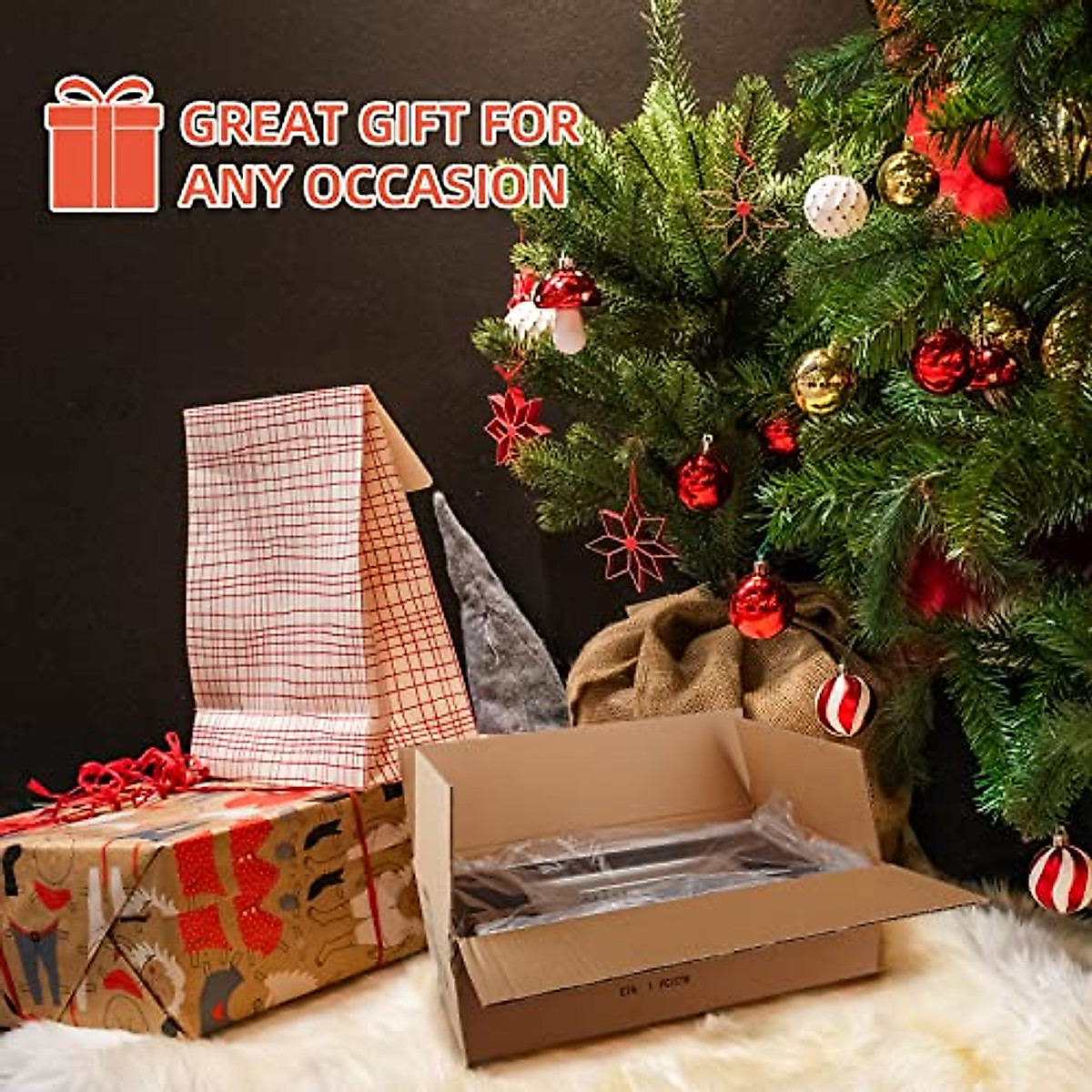 Tabletop Fire Pit for Halloween Christmas Decor, Outdoor Table Top Firepit Indoor Tabletop Fireplace for Patio Balcony Living Room Table Decoration Family Holiday Party Gathering Friday Night Dinner