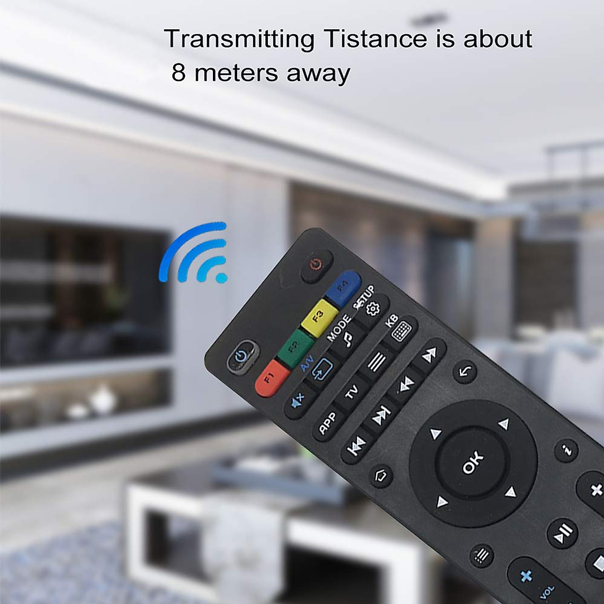 Riry New Replacement IPTV Remote Control MAG255 for Linux IPTV Set-Top Box MAG 250 254 255 256 257 275 322 349 350 MBOX X96 M8 M8S T95M T95N T95X MXQ PRO Remote Control