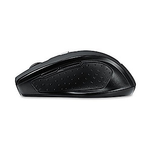 Eagletec K104 Wireless Keyboard and Mouse Combo Slim, Flat & Quiet, Ergonomic Full Size 104 Keys Keyboard & Portable Wireless Mouse for Windows PC (Black Wireless Keyboard & Mouse Set)