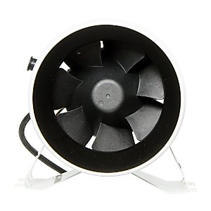 6" Inline Jetfan with Speed Control, 350 CFM.