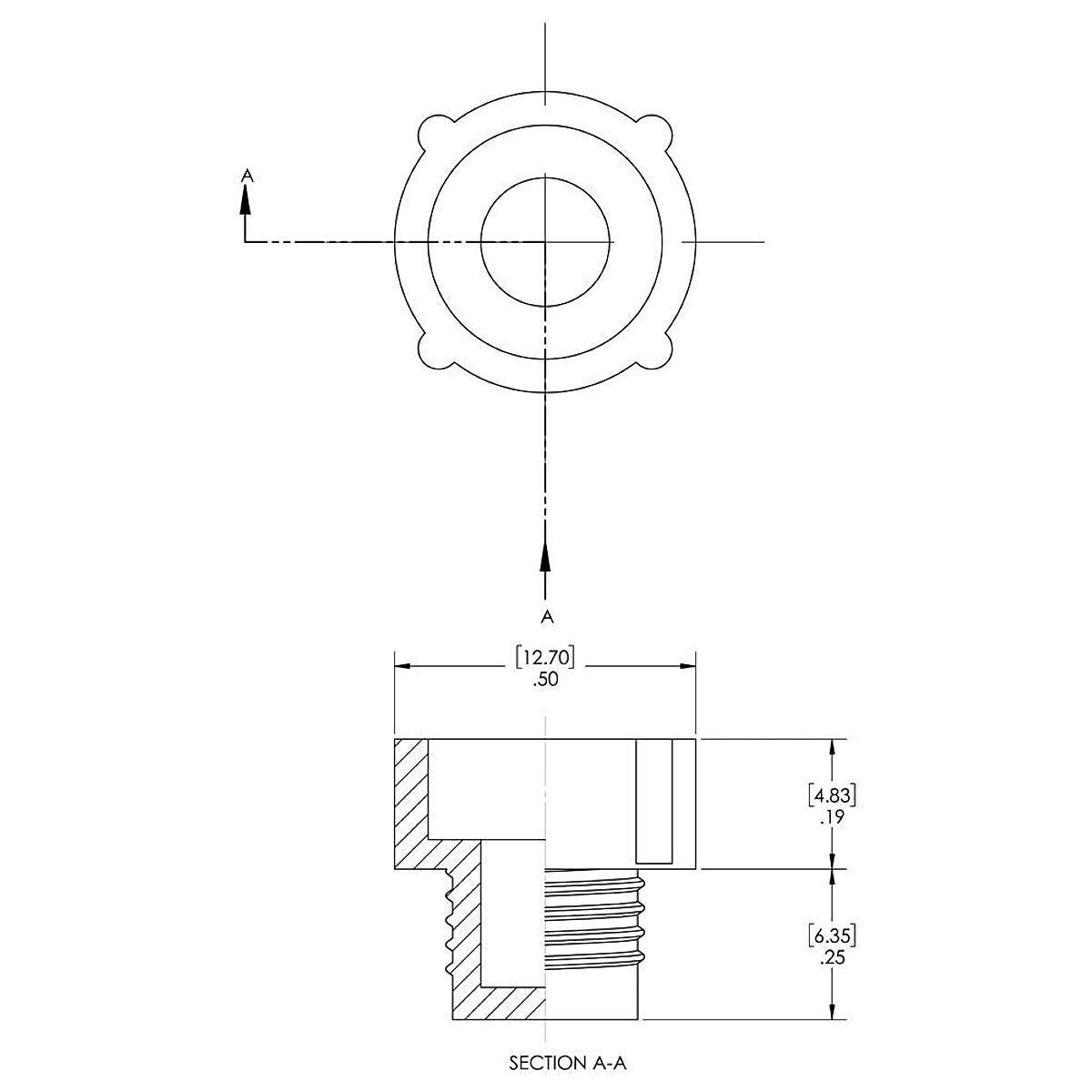 Caplugs PDI-31 PDI Series – Plastic Threaded Plug for Inverted Flared Fittings, 1000 Pack, Red LD-PE, Thread Size 3/8"-24 Hole Protection, Dust and Dirt Seals, Leak Prevention, Masking (99191173)